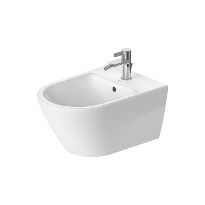 Duravit wall hung bidet 37x54 cm white D-Neo 2294150000 - Rubinetteria.com
